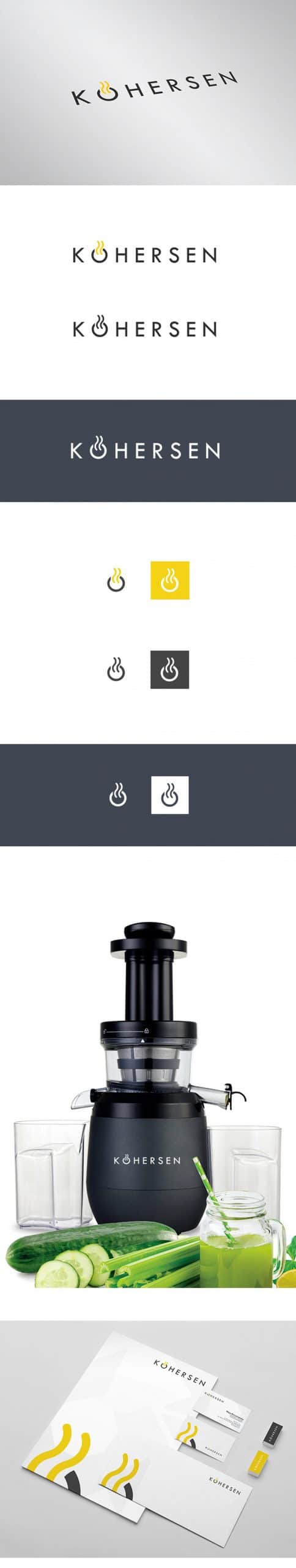 KOHERSEN - Identyfikacja wizualna dla firmy produkcyjnej